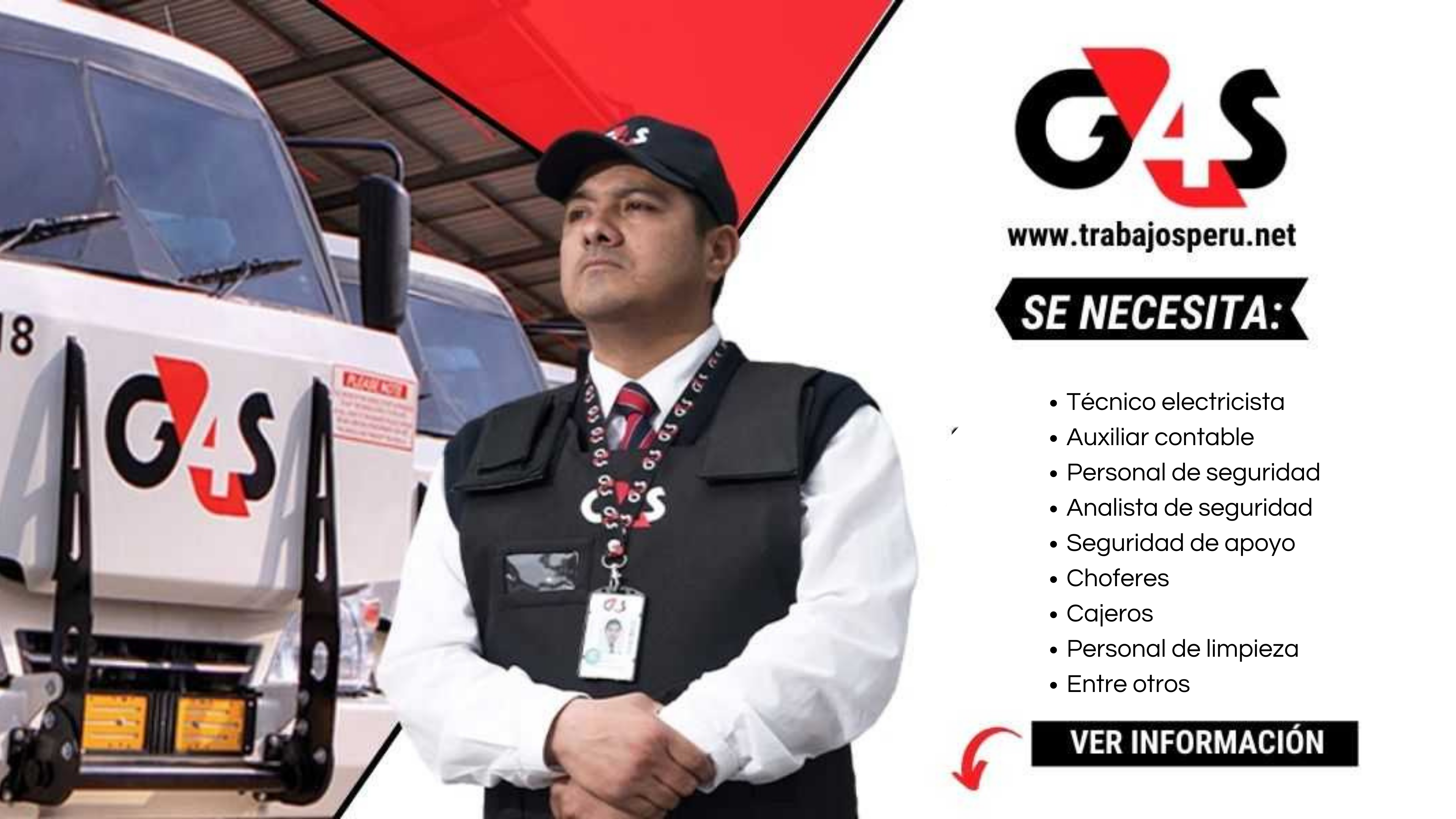 Empresa G4S -Busca nuevos colaboradores - Portal Laboral
